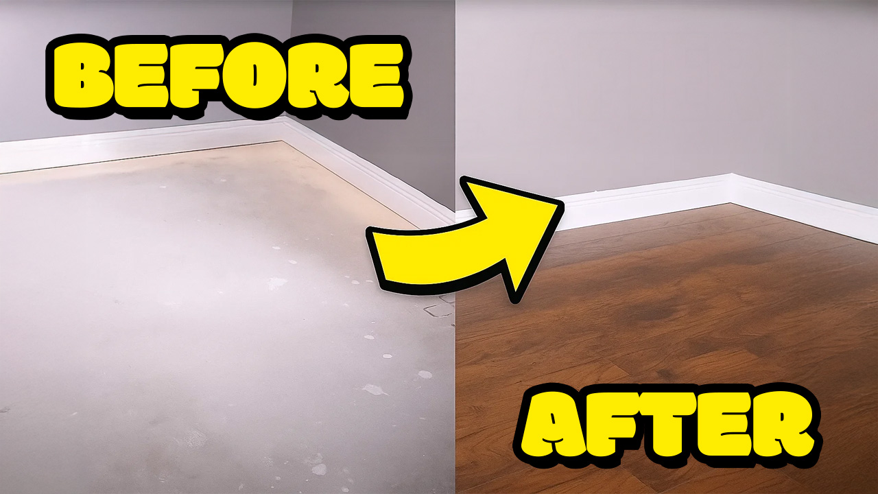 Laminate flooring installation for beginners - step by step!