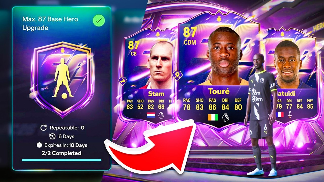 I opened 40 x Max 87 hero upgrade packs in FC 26!