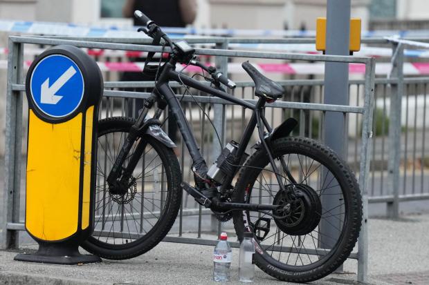 Teens riding e-bike crash with car, leaving boy fighting for his life