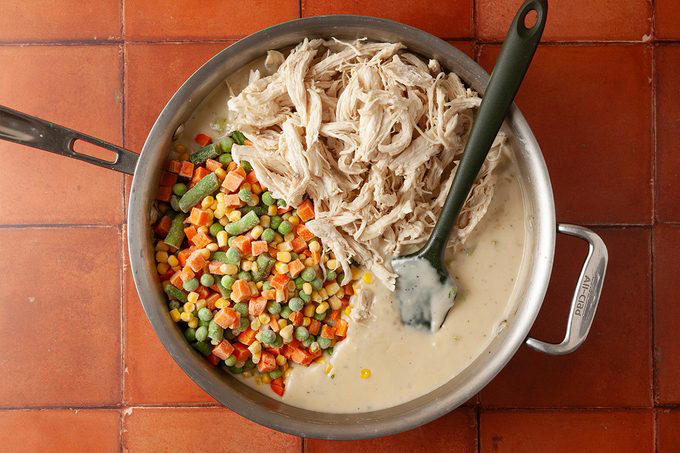 Sheet-Pan Chicken Potpie