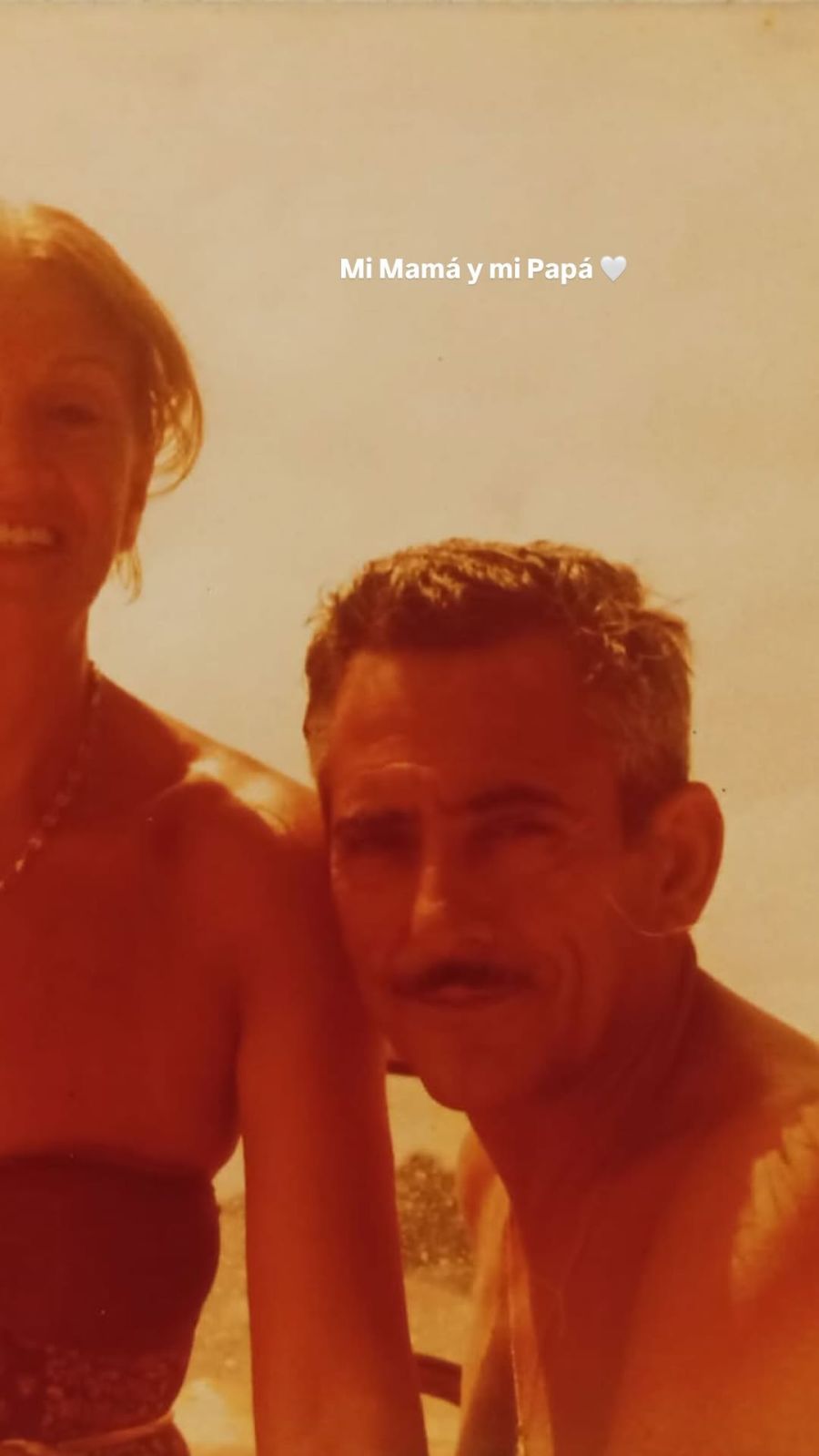 Juliana Awada mostró una inédita foto de sus padres de jóvenes y mostró ...