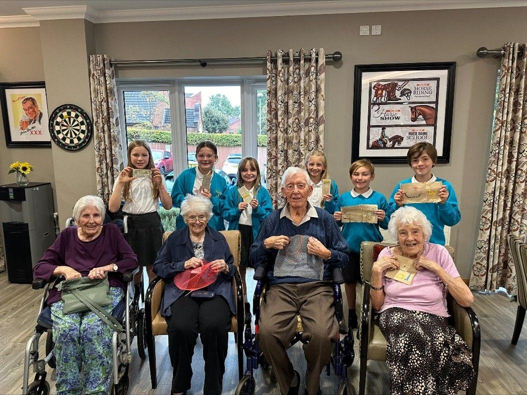 Sew far, sew good! Sutton Coldfield care home residents team up with ...