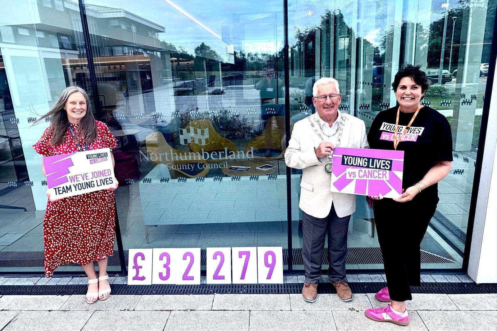 Northumberland County Council chairman raises impressive total to help ...