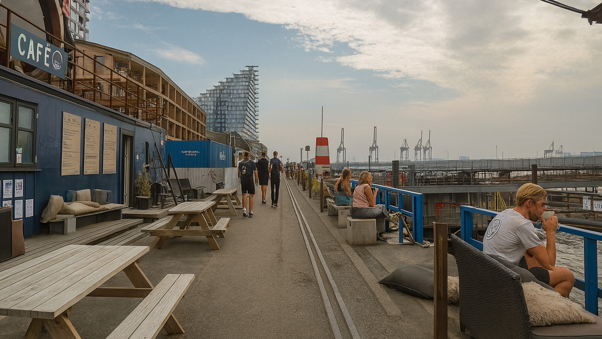 Aarhus Ø : balade sur le front de mer scandinave en 4K