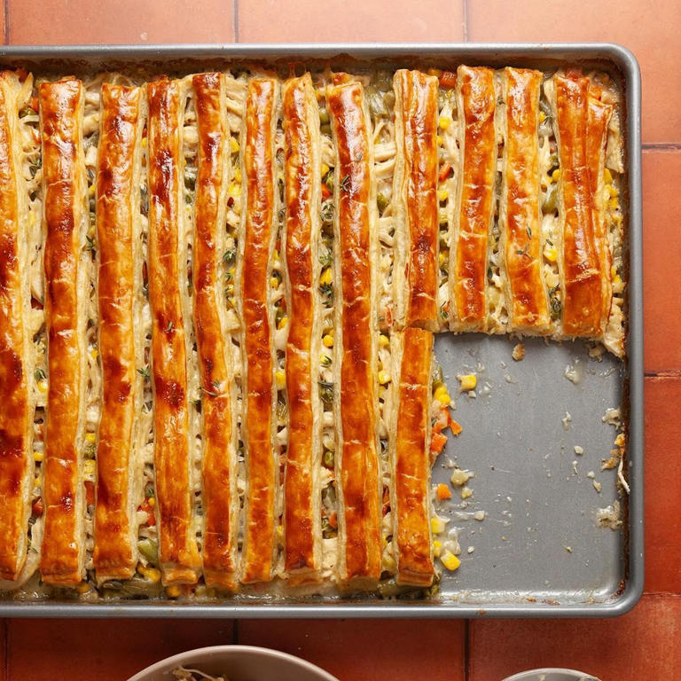 Sheet-Pan Chicken Potpie