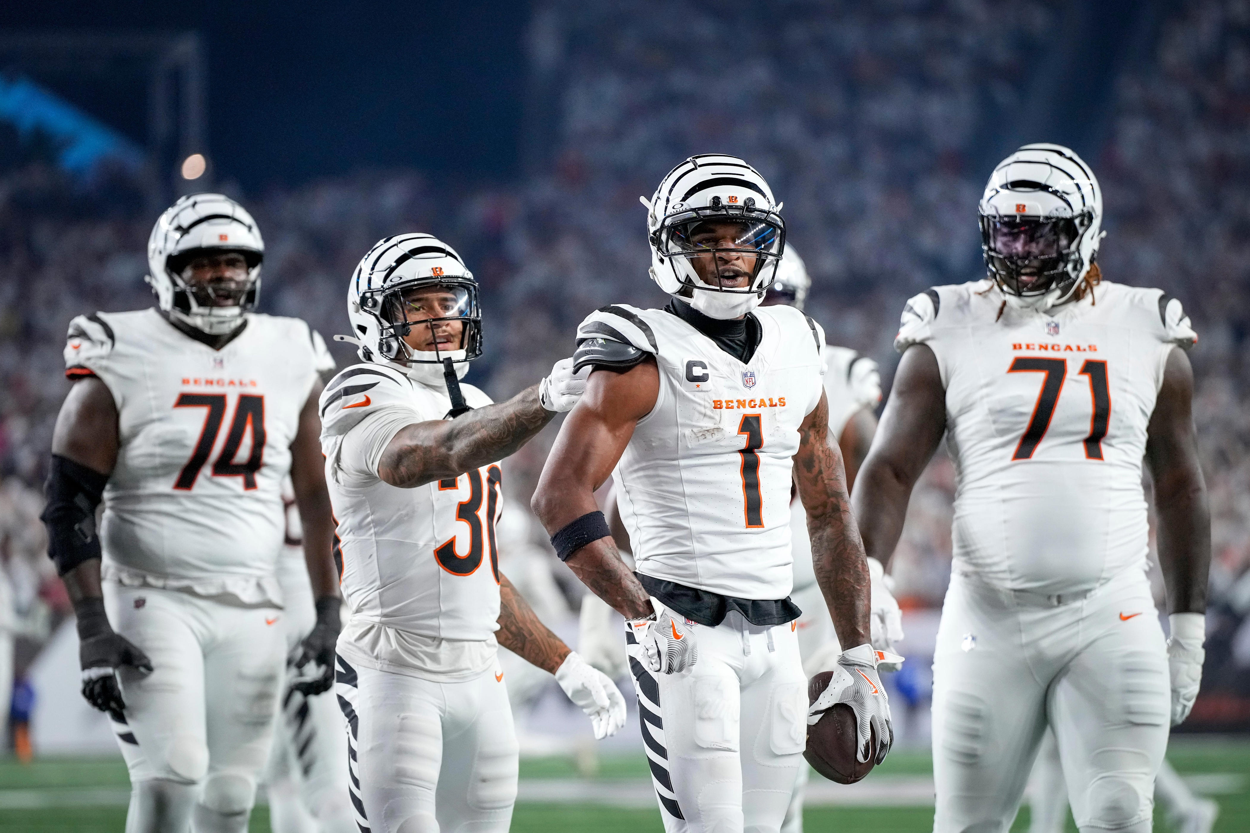 Ja'Marr Chase's 23 targets in Bengals win over Steelers highlight ...