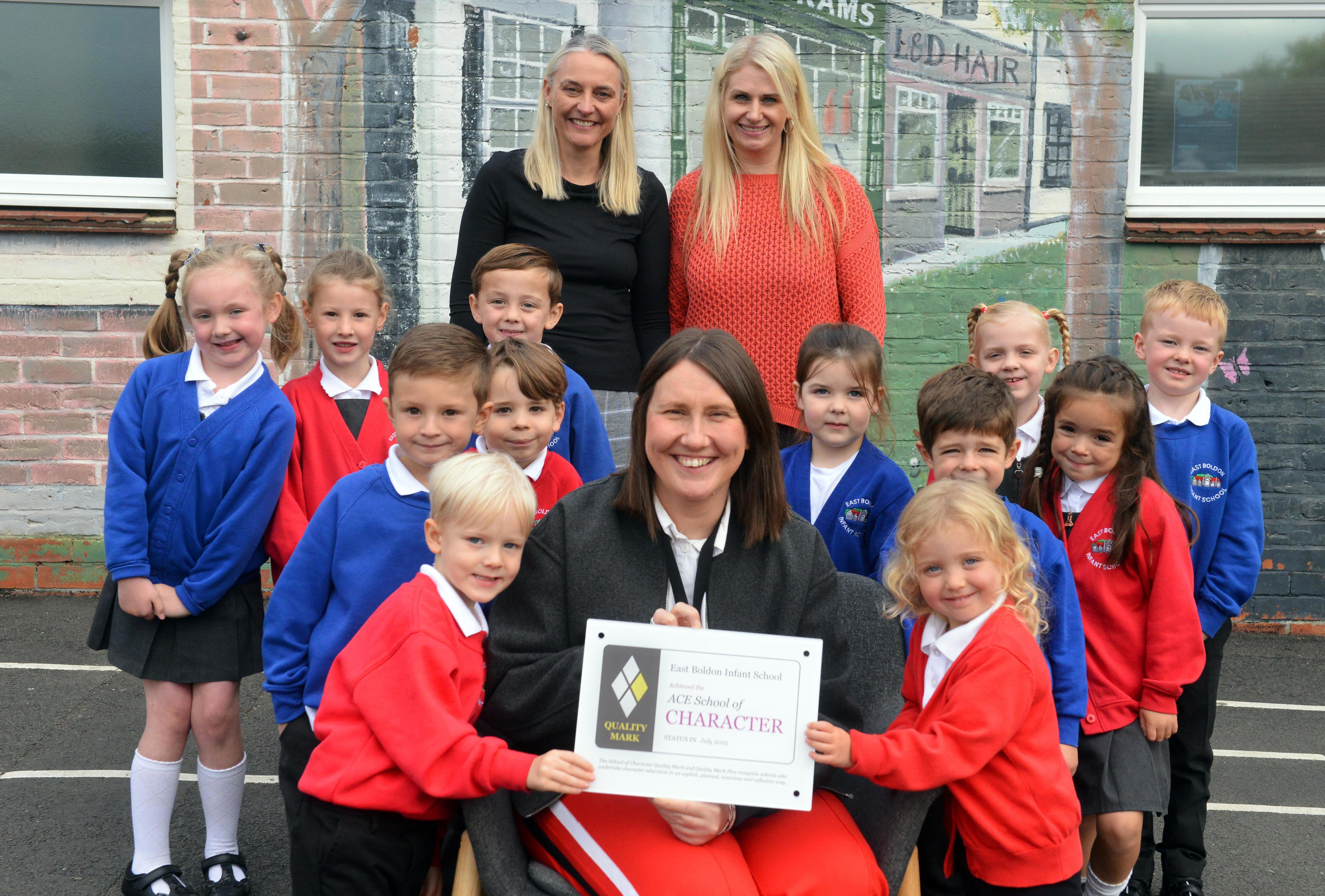 East Boldon Infant School celebrates achieving a prestigious quality ...