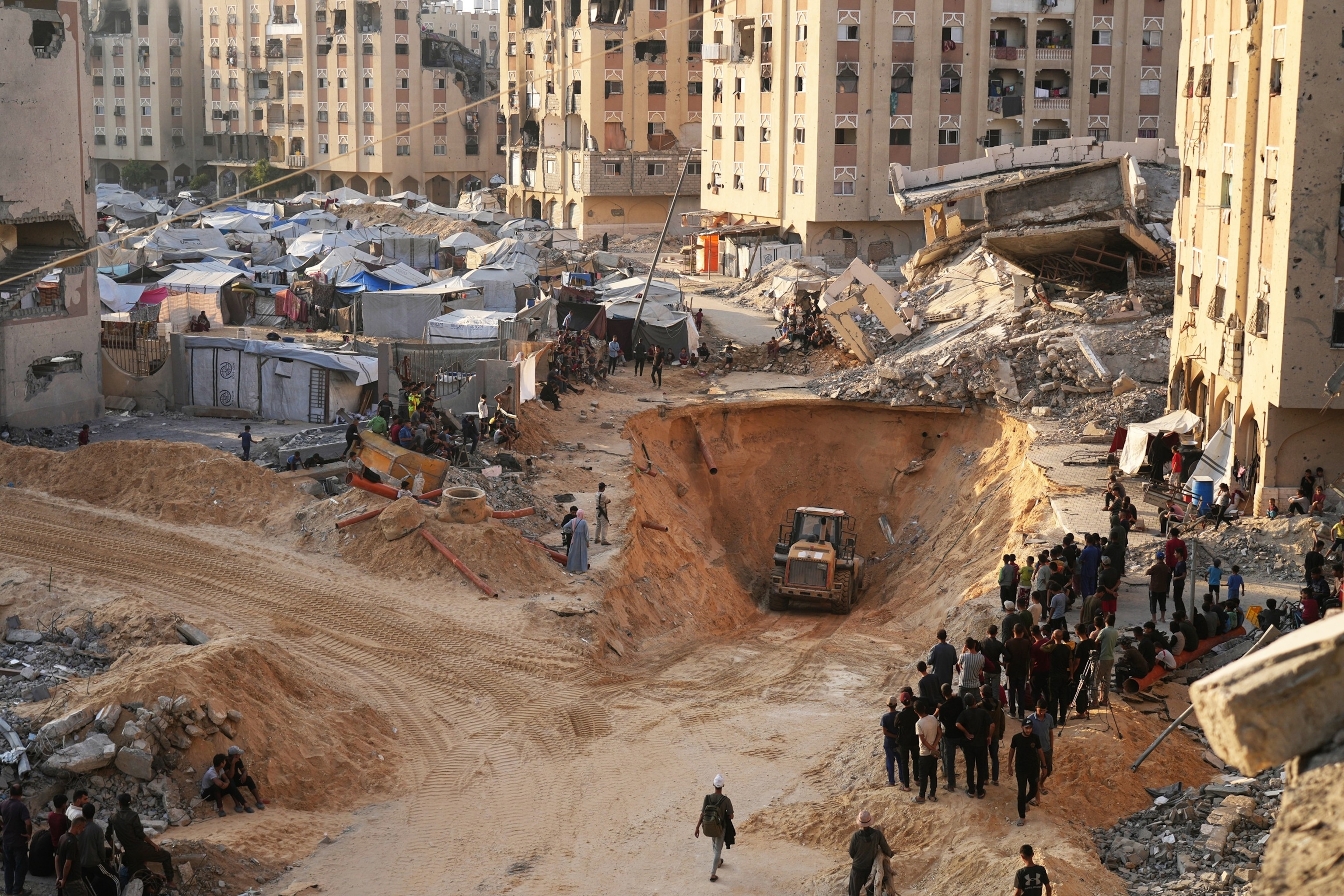 Israel-Gaza live updates: Crews search for bodies of Israeli hostages