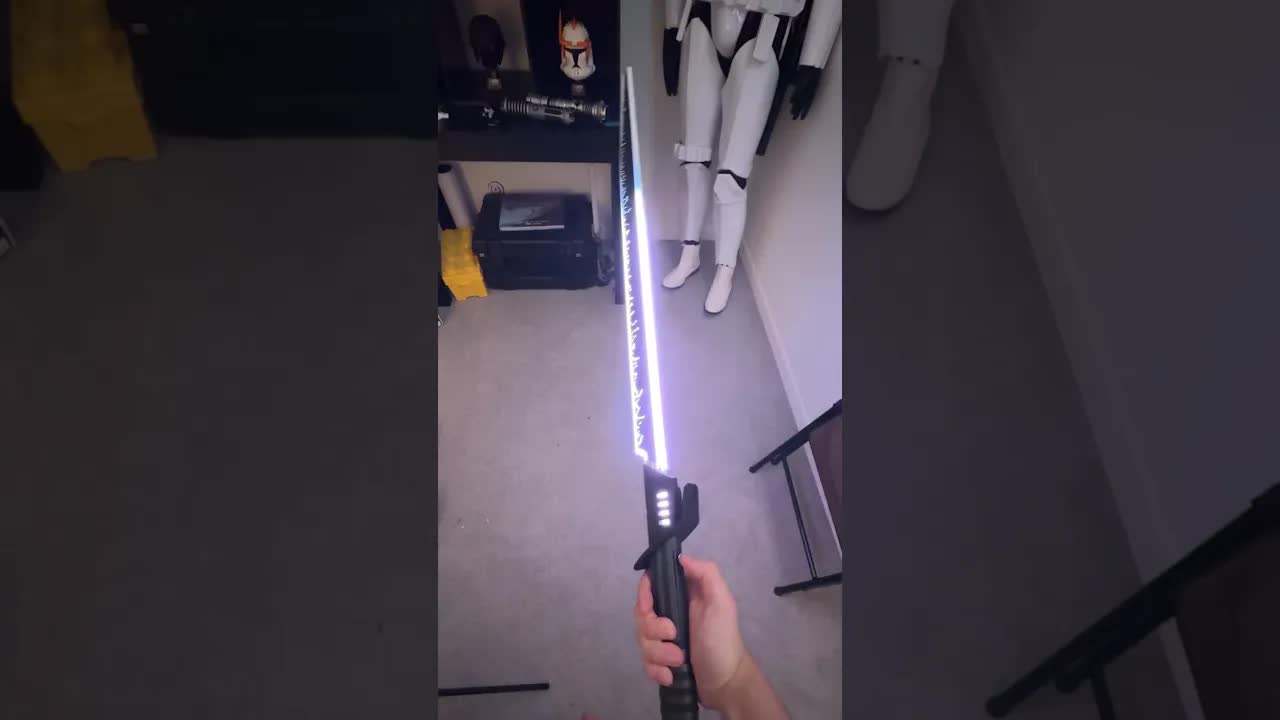 Unboxing the DARKSABER (Neopixel) #NSabers #starwars #lightsaber
