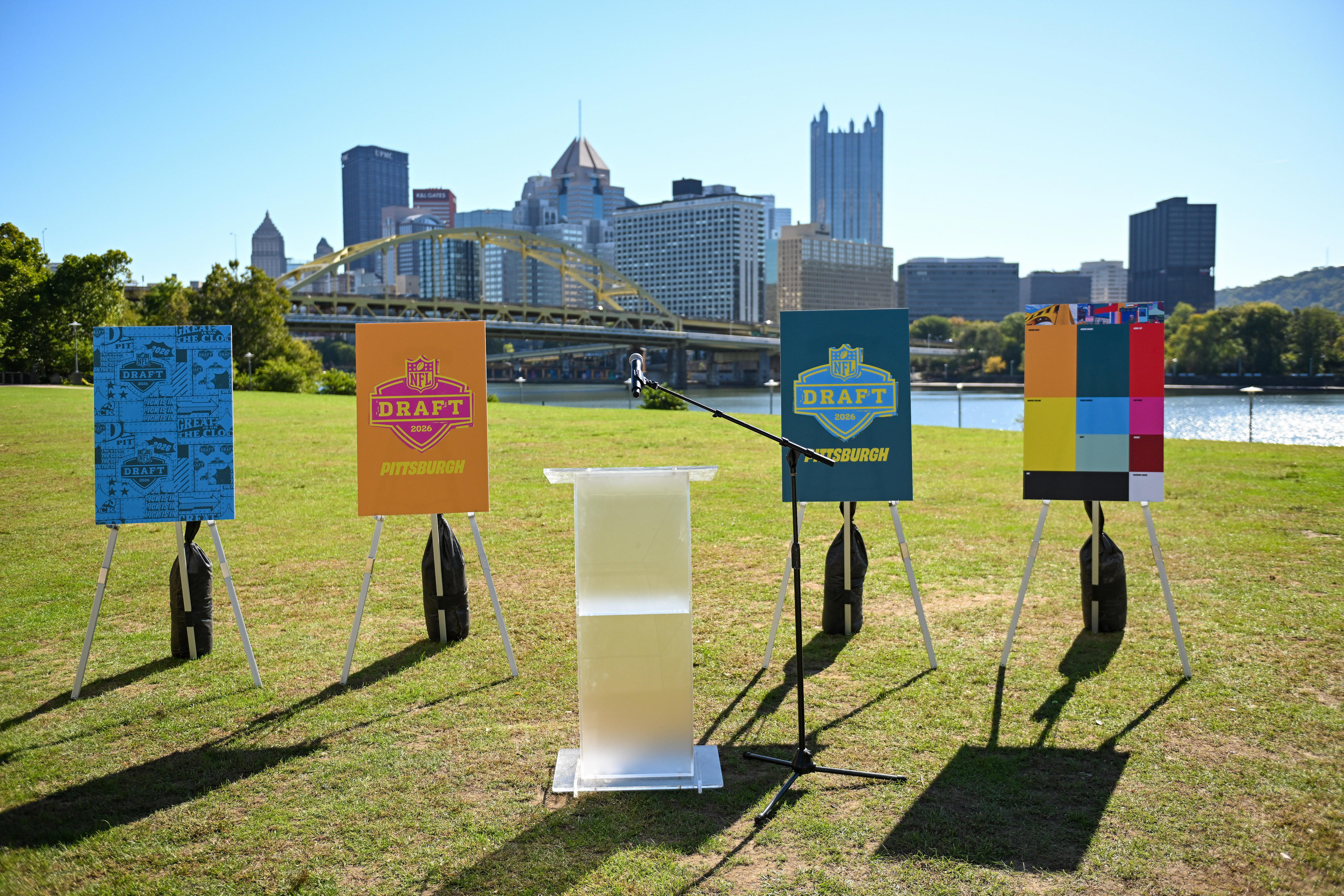 NFL reveals official branding for the 2026 NFL Draft in Pittsburgh