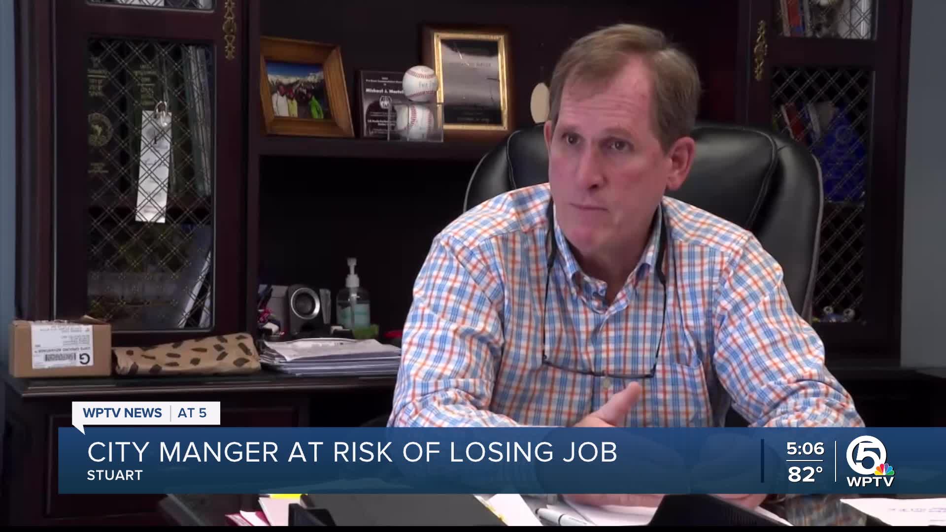 Stuart city manager at risk of losing job