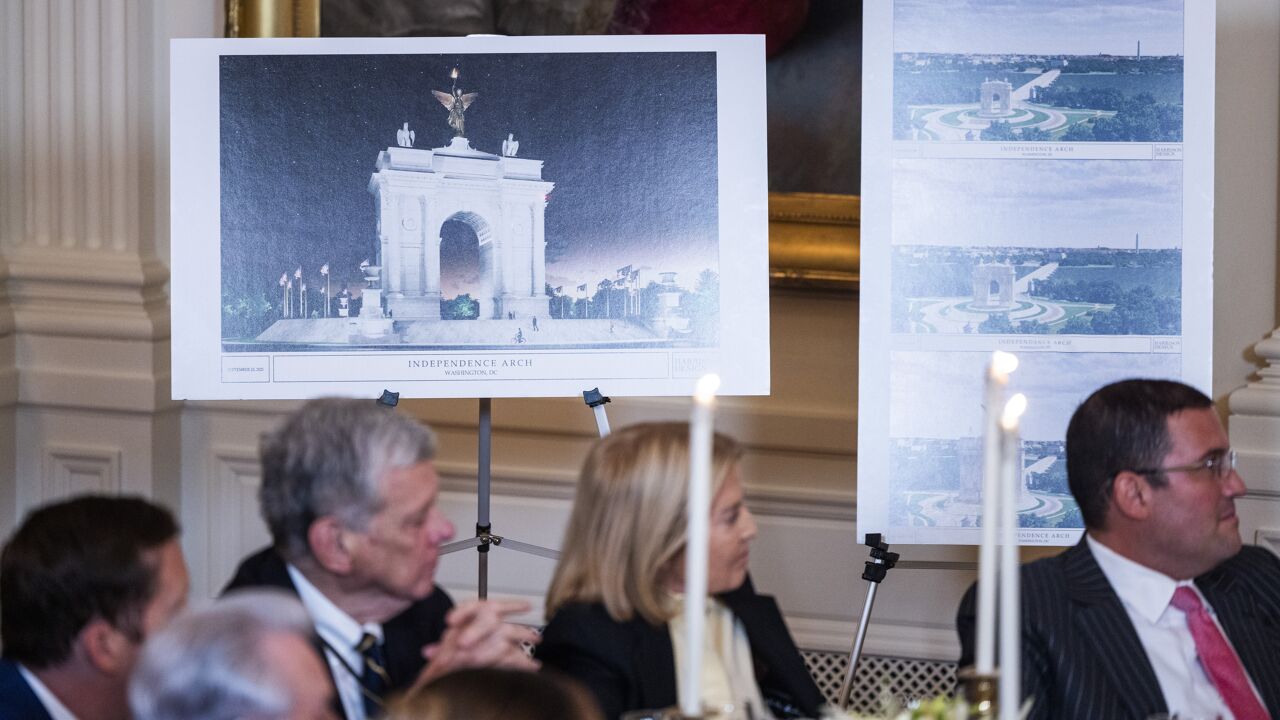 'Arc de Trump': Donald Trump wil triomfboog bouwen in Washington D.C.