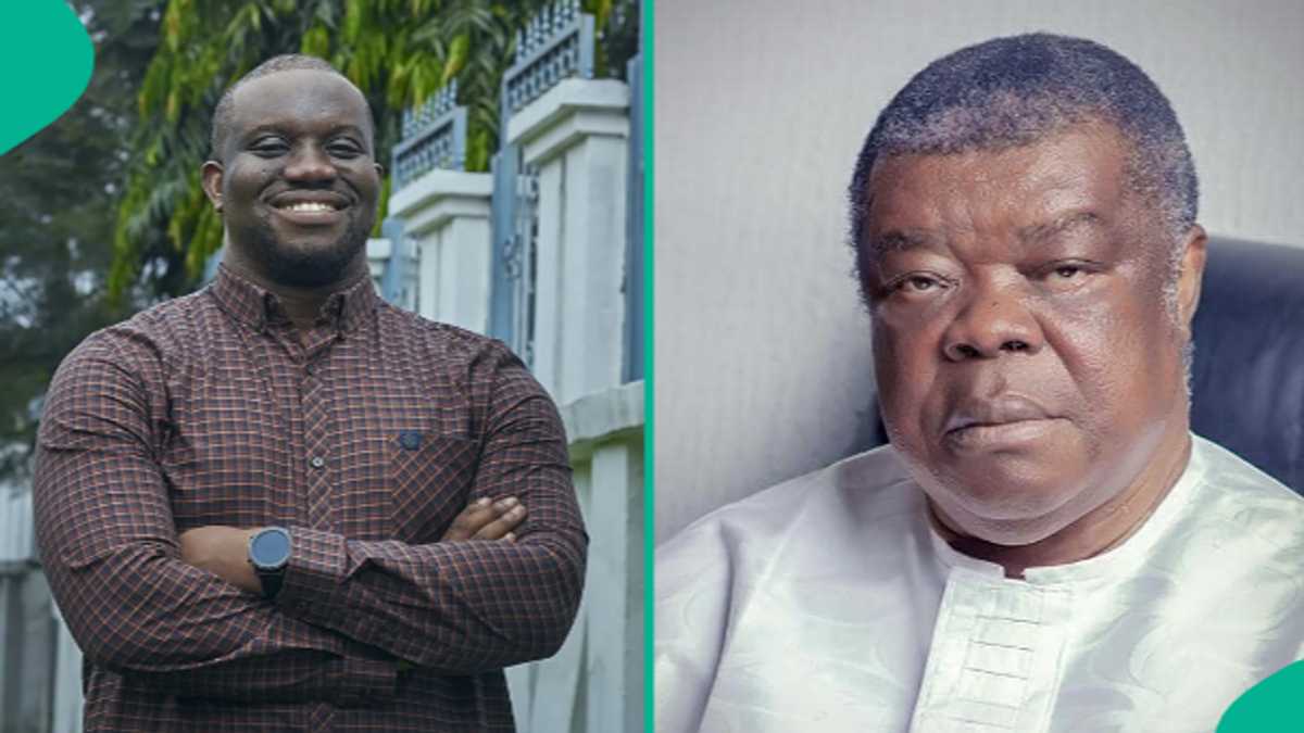 Late Uma Ukpai's son drops 'unseen' photo of late father taken years ago