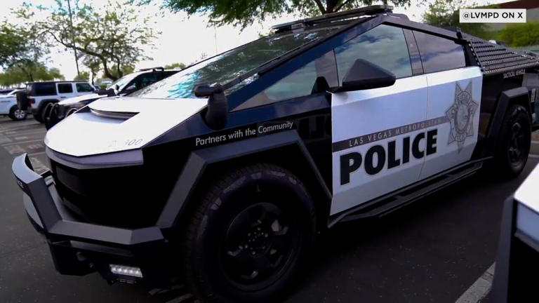 Las Vegas Metro police prepare to deploy Tesla Cybertrucks