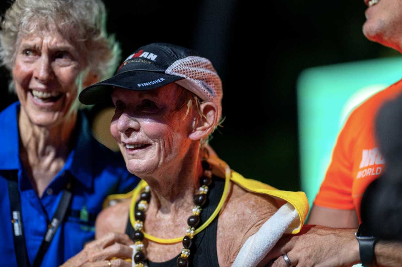 WATCH: 80-Year-Old From NJ Makes IRONMAN History As Oldest Female Finisher