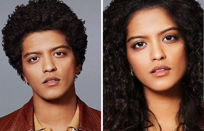 Person Shows What Celebrities Would Look Like As The Opposite Gender ...