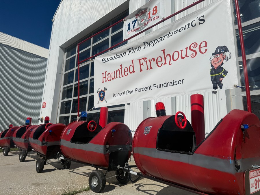 Hanahan Fire Department hosts haunted house tour