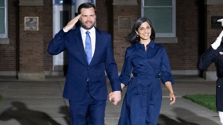 Usha & JD Vance's Most Painfully Awkward Moments In 2025