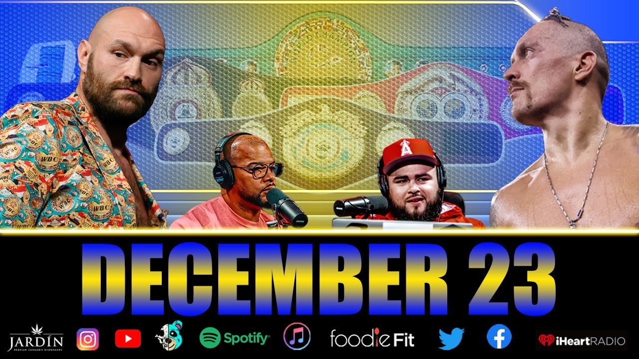 ☎️ Tyson Fury and Oleksandr Usyk agree to give us an undisputed Christmas 🎄