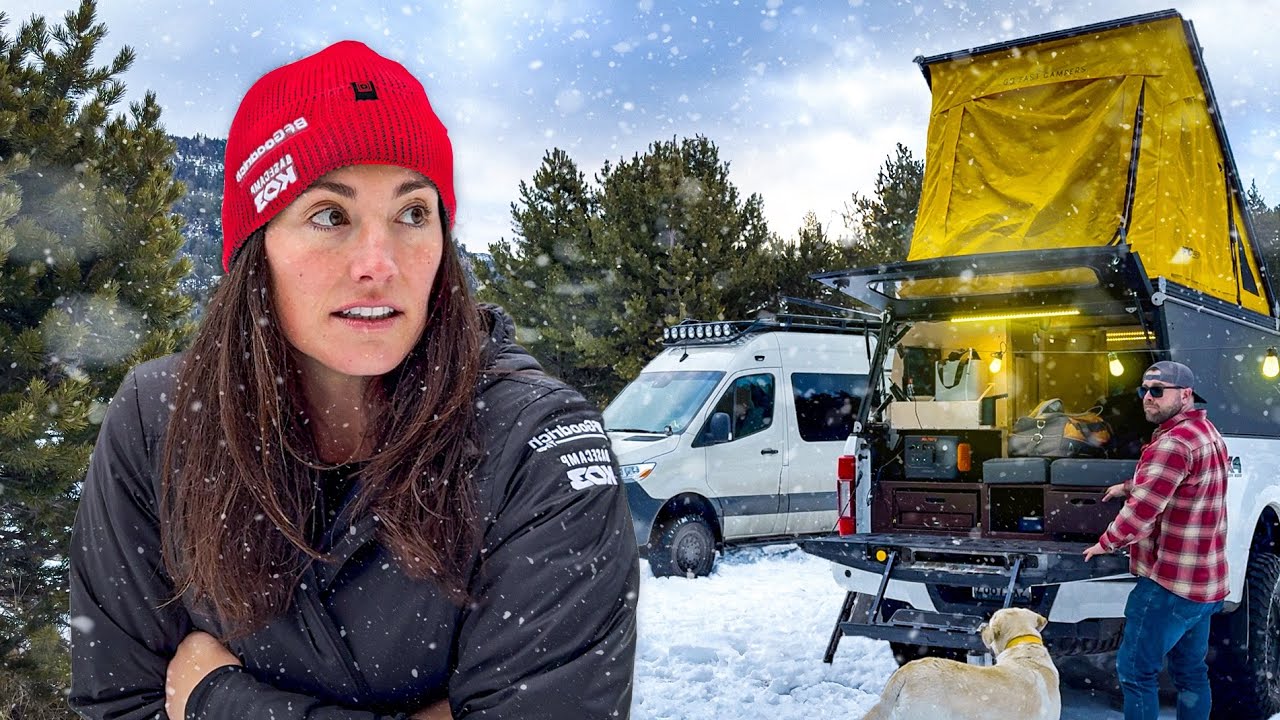 How we solved our cold winter camping nightmare