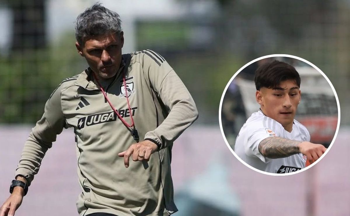 El tarro de Fernando Ortiz tras la lesión de Francisco Marchant en Colo ...