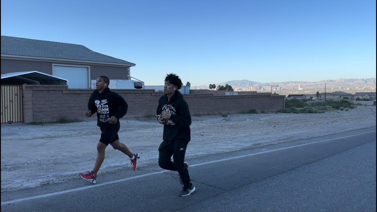 CURMEL MOTON, JHON INGRAM, & JURSLY VARGAS CONCLUDE THE MORNING RUN IN ...
