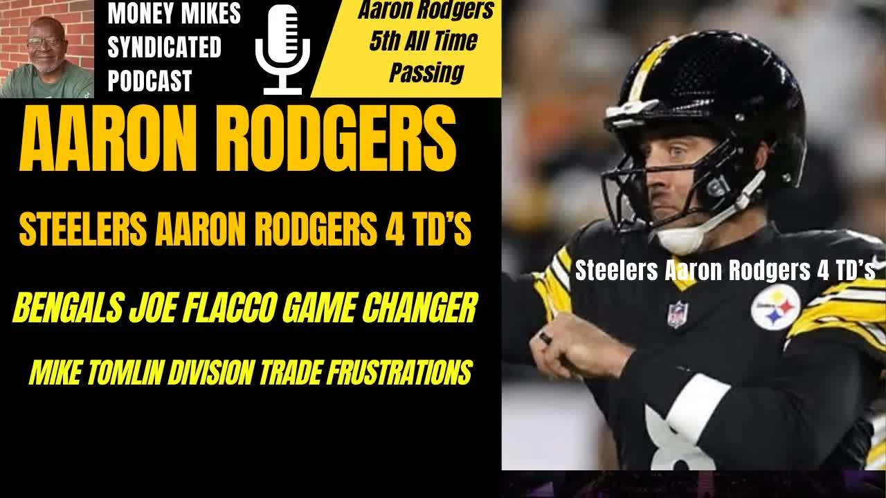 Aaron Rodgers makes NFL history in career passing yards | Mike Tomlin ...