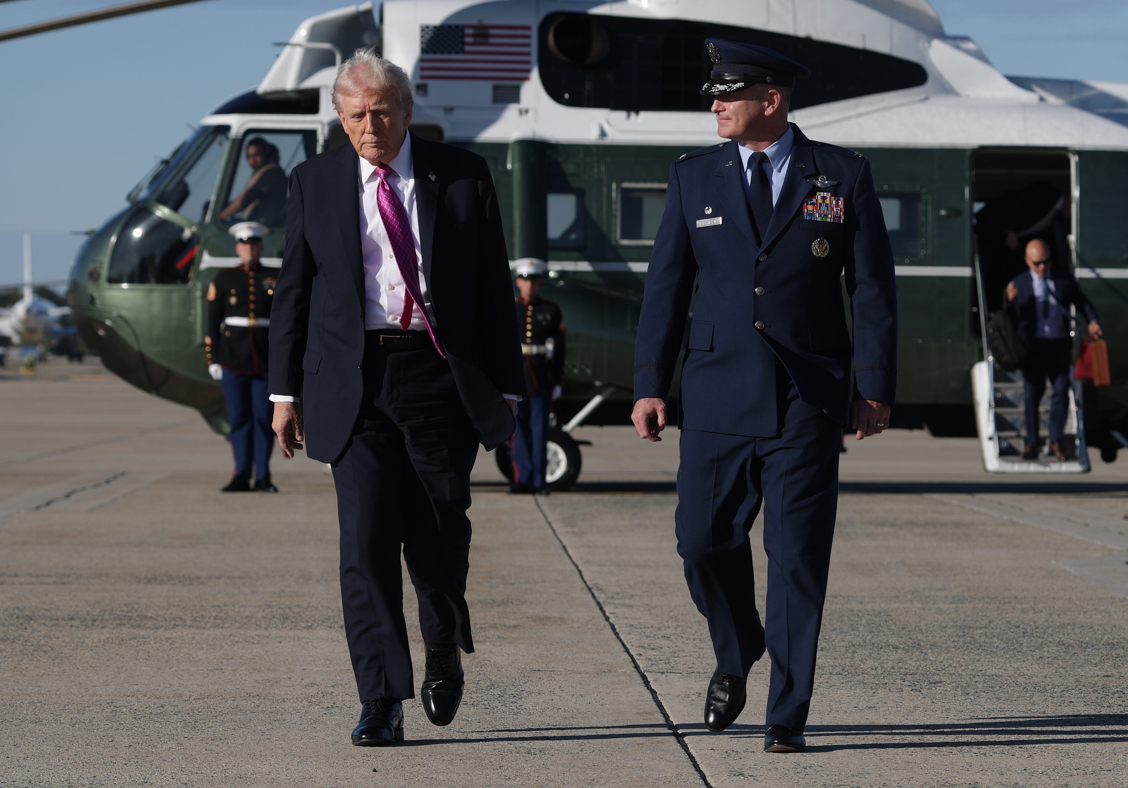 Government shutdown Day 17. Trump promotes canceling 'Democrat programs.'