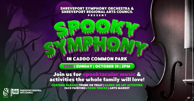Join the Spooky Symphony in Shreveport for music, costumes, and fun