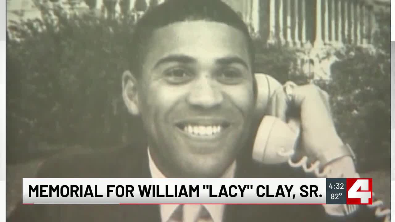 Memorial service to be held for William Lacy Clay Sr. Saturday
