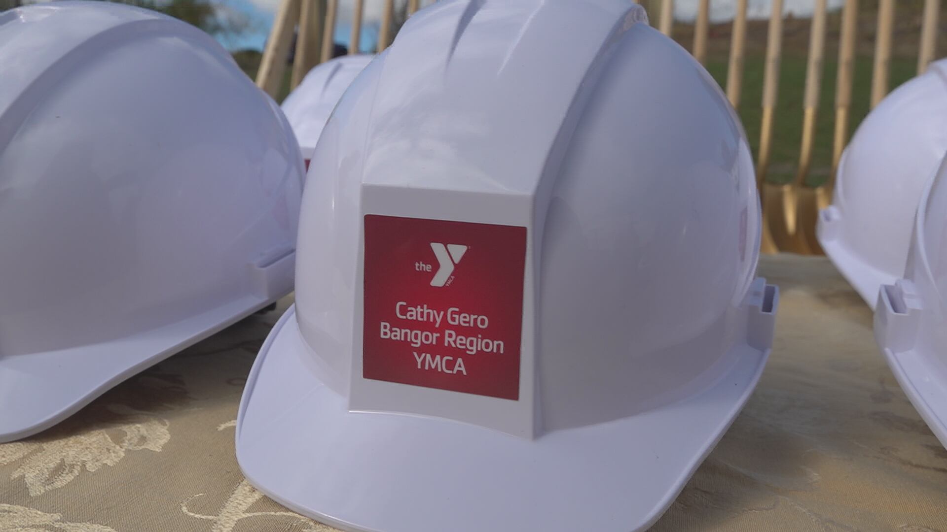 Community leaders’ step on site of Cathy Gero Bangor Region YMCA for ...