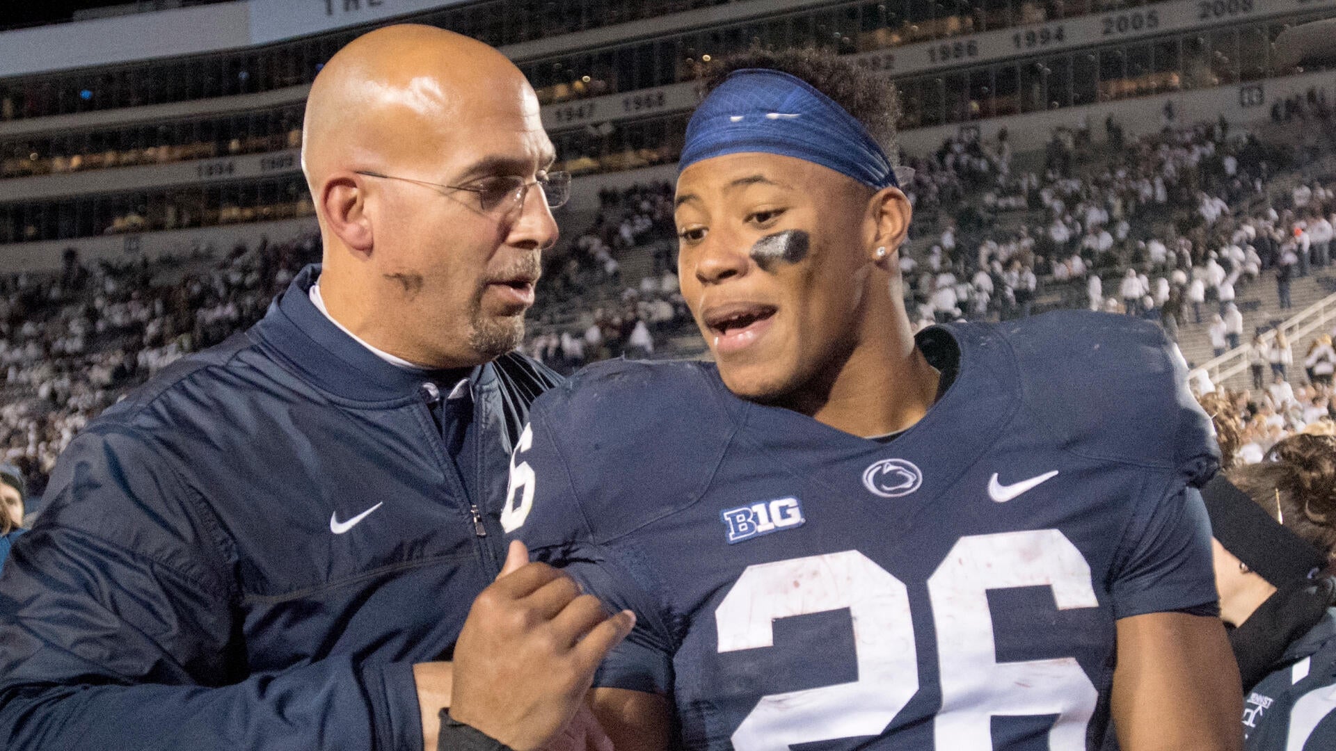 Saquon Barkley reacts to Penn State firing James Franklin: 'That's the ...