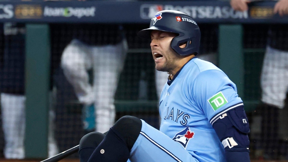 MLB Playoffs: George Springer Exits Game After Taking a 95 mph Pitch to ...