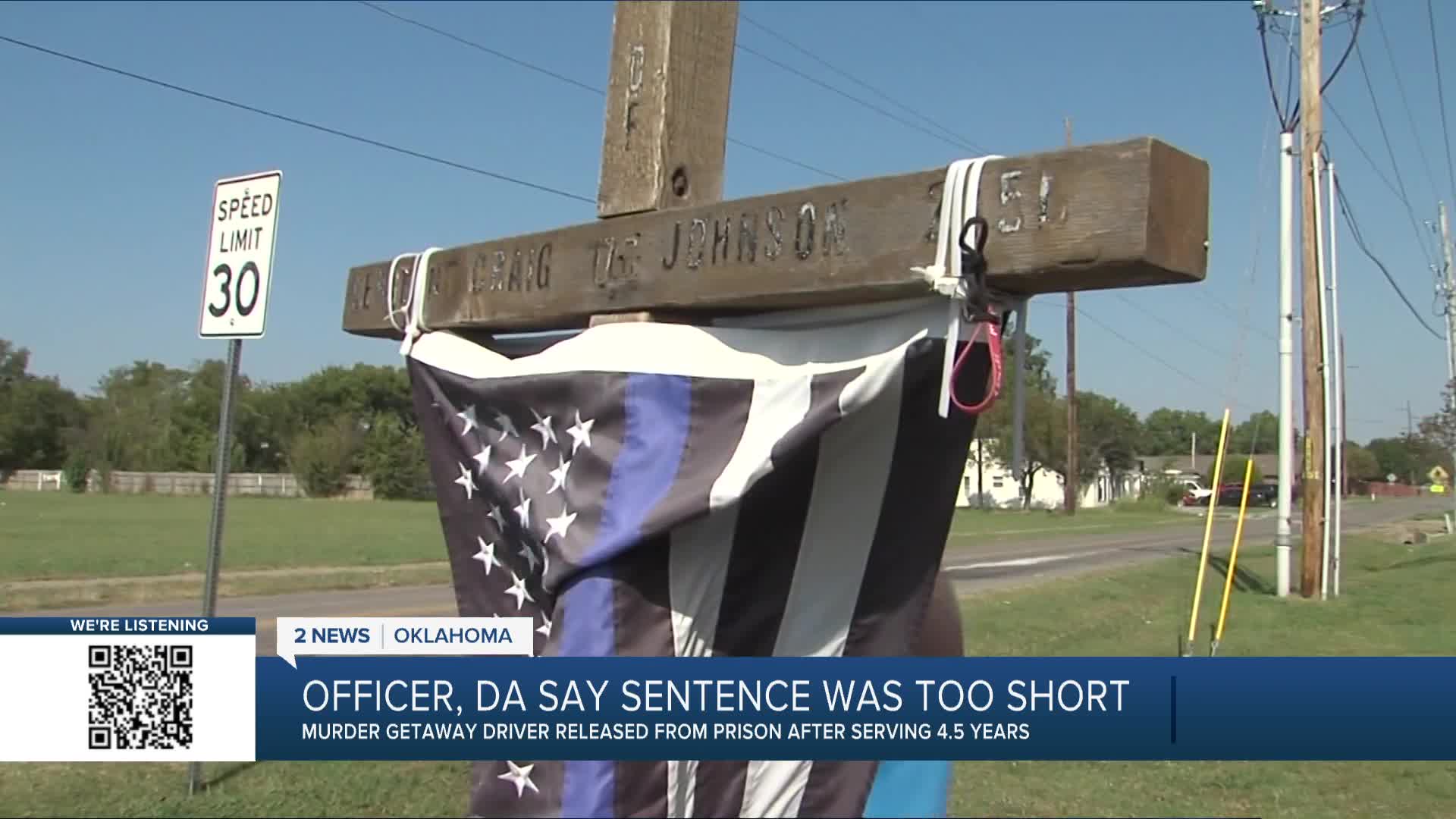 Convicted getaway driver in killing of Tulsa Police Sgt. released early