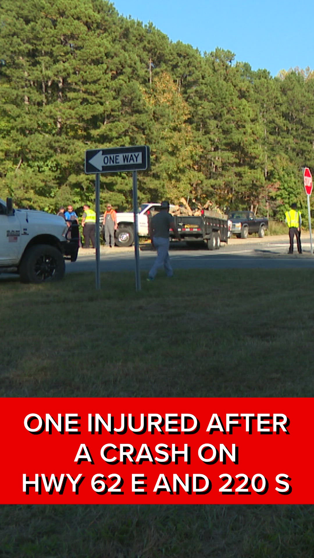 One injured in Greensboro crash on Highway 62 East