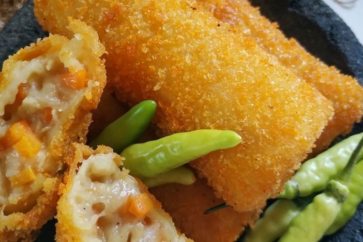 Resep Risol Ragout Premium ala Rumahan, Lembut dan Gurihnya Bikin ...