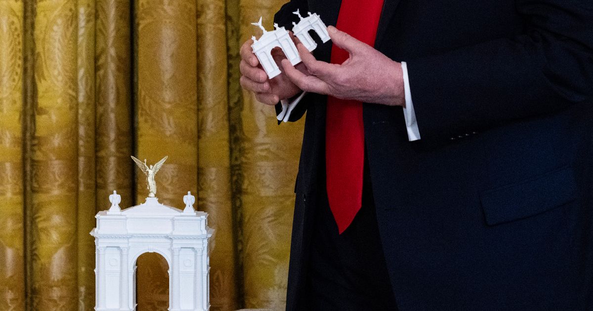 Trump Admits He’s Building ‘Arc de Trump’ for ‘Me’