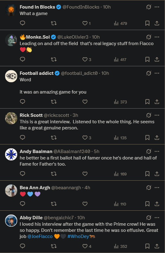 “Real legacy stuff”: Joe Flacco’s lesson for his kids after being ...