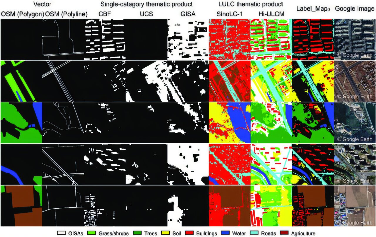 Mapping China's cities at submeter precision