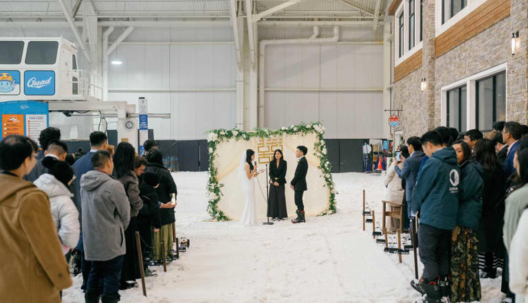 Snow Much Love: NJ Couple Marries On Slopes At Big SNOW In American ...