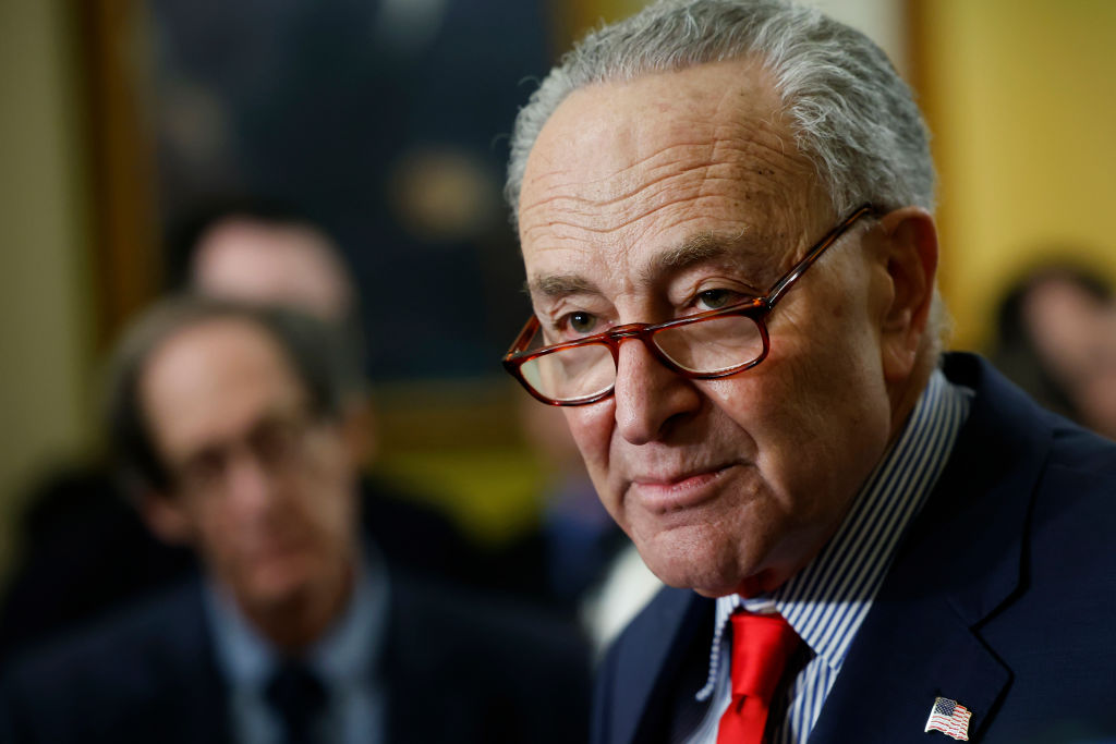 Schumer Shrugs Off Poll Favoring GOP