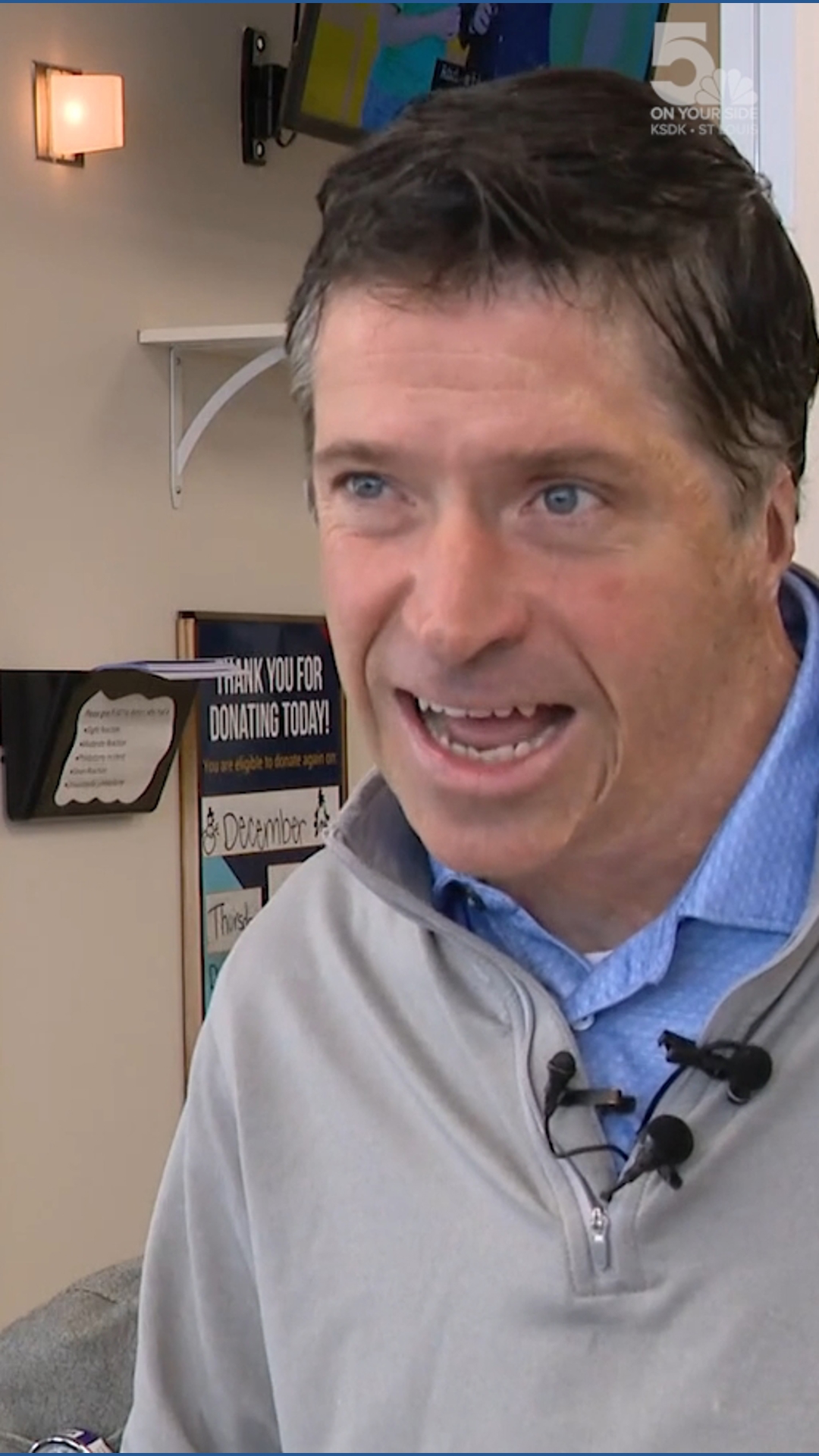 St. Louis native John O'Leary inspiring blood donations