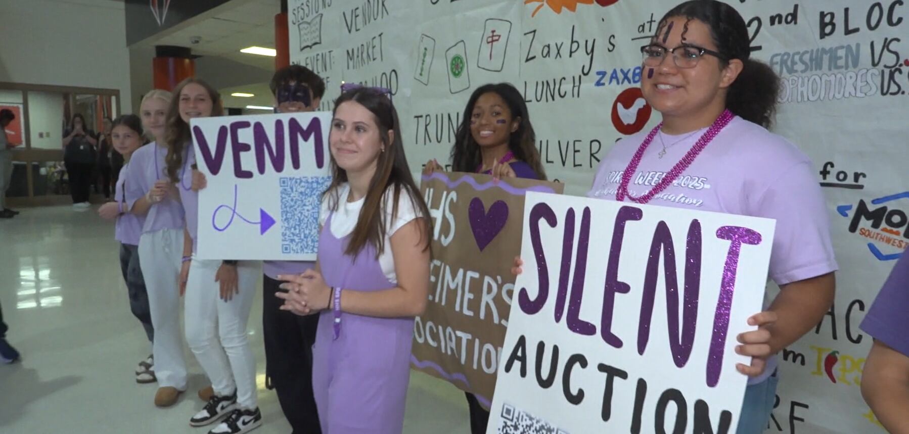 Students join fight against Alzheimer’s Disease for Spirit Week