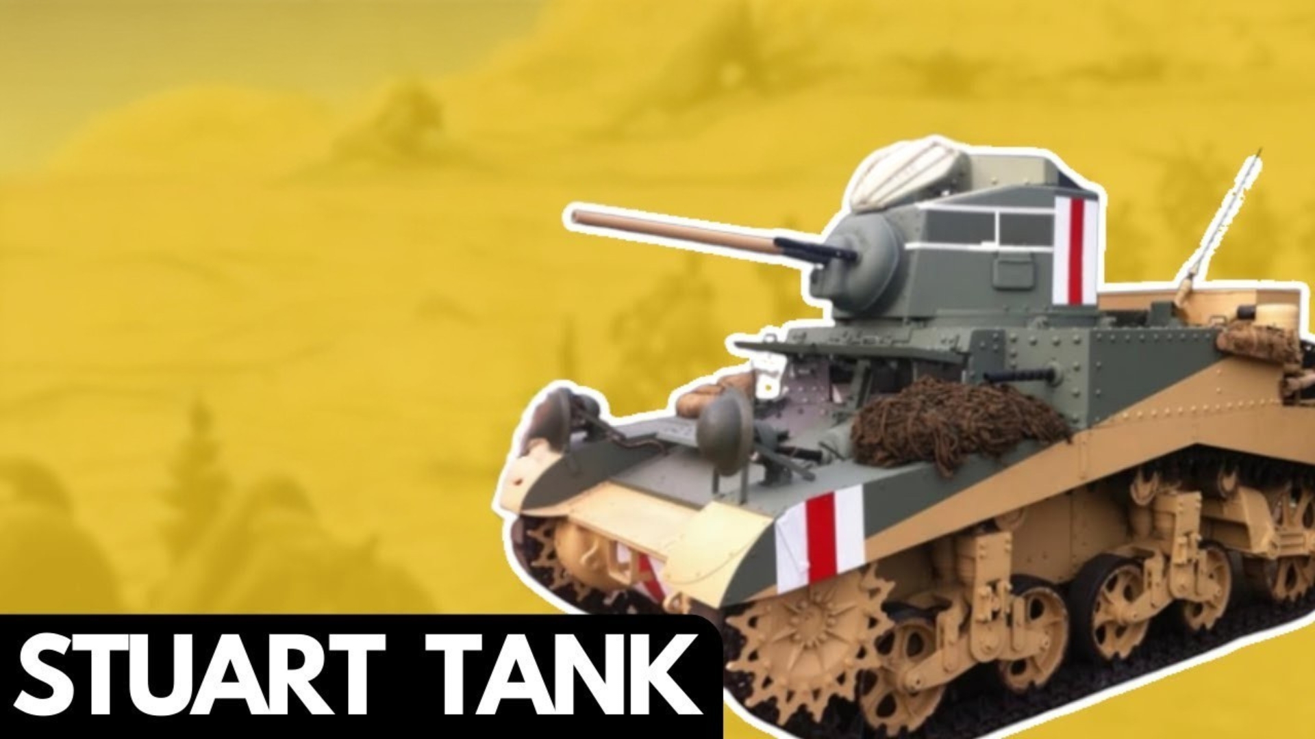 We are selling our WW2 M3A1 Stuart light tank
