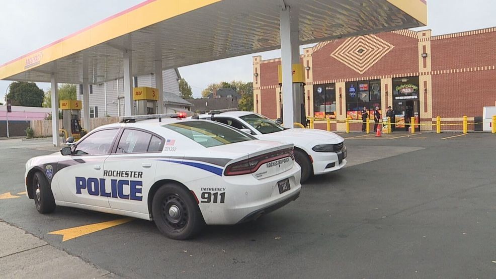 Man shot inside vehicle by bike-riding suspect outside gas station ...