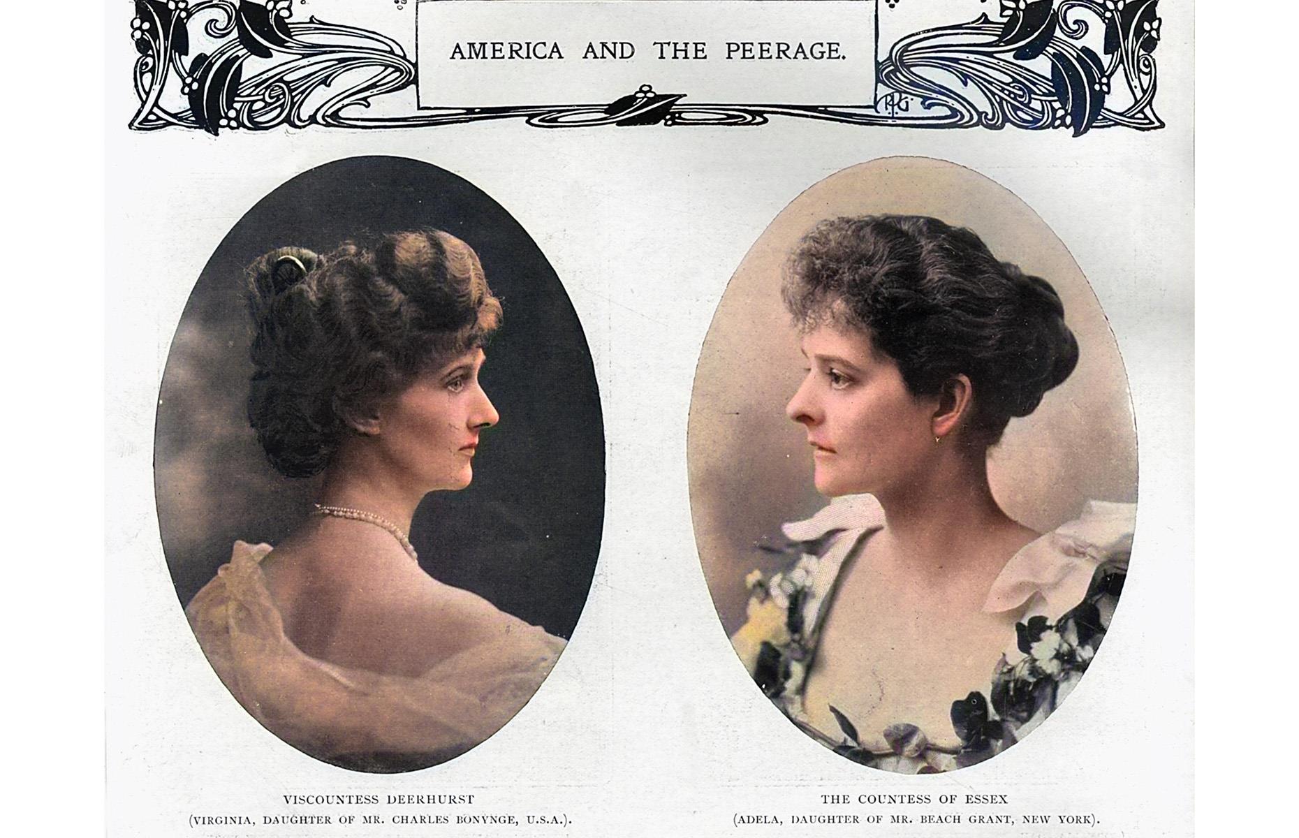 The grand British estates saved by America's 'princesses'