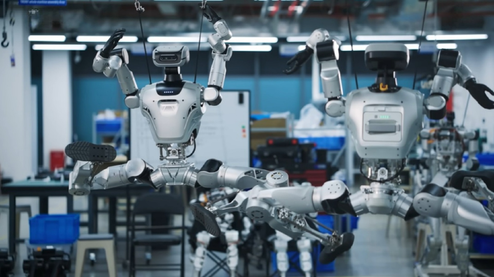 Video: China’s humanoid robot shows off flexibility with full-body ...