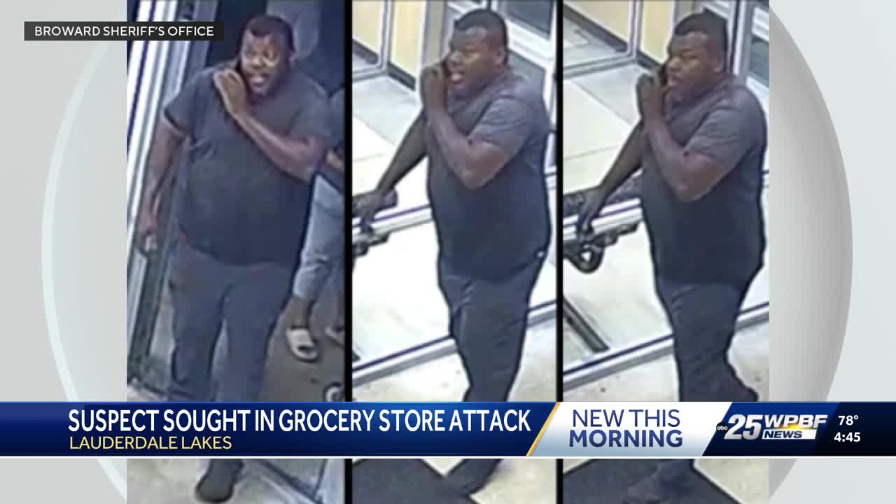 Man sought after attack outside Lauderdale Lakes Aldi