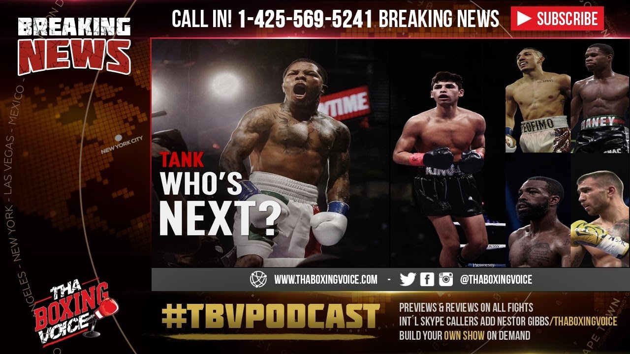 ☎️ Mayweather CEO says Gervonta “Tank” Davis tried making Ryan Garcia ...
