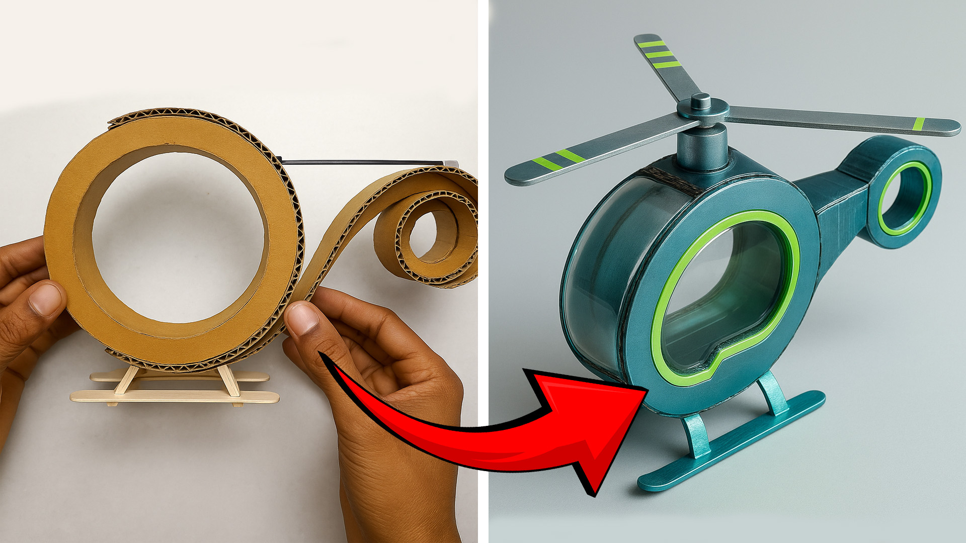 DIY Helicopter at Home